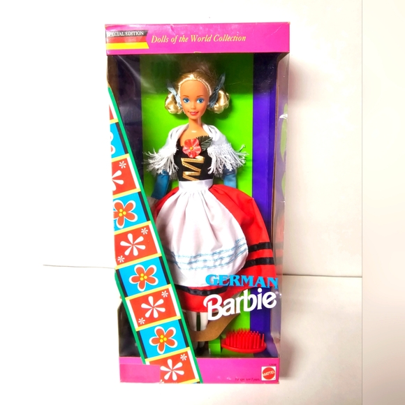 Mattel | Toys | German Barbie Dolls Of The World Collection 994 | Poshmark